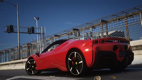 2022 Ferrari Sf90 Spider Add On Animated Roof Gta5