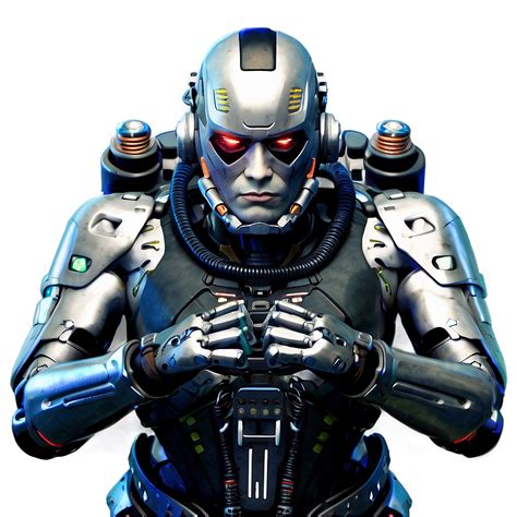 Download Cyborg With Jetpack Png Kpj