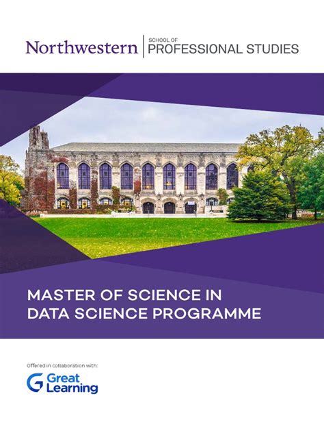 Northwestern University Masters Data Science Pdf Data Science