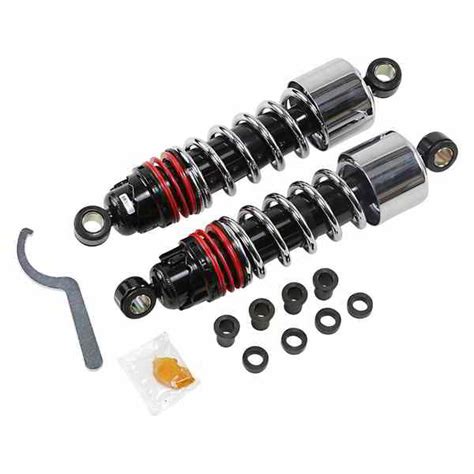 取寄せ スラマーとショック バーリーブランド Burly Brand Slammer Plus Shocks Chrome Xl