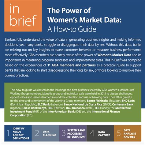 Exploring The Takeaways Of The Gba Data Working Group Financial Alliance For Women