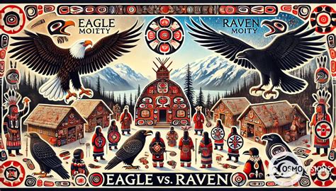 Tlingit Raven And Eagle Clans Native American Tribes
