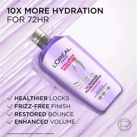 Loréal Paris Hyaluron Moisture 72h Moisture Filling Shampoo Price In India Buy Loréal