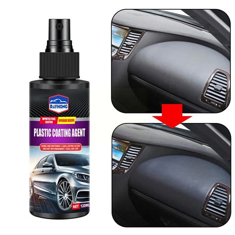 가죽 및 플라스틱 실내 유지 보수 에이전트 120ml 보수 관리 인테리어 복원 자동차 코팅 T9e0 Aliexpress