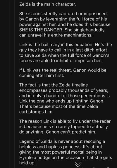 This Comment Made Me Shift My Perspective On Zelda Tumbex