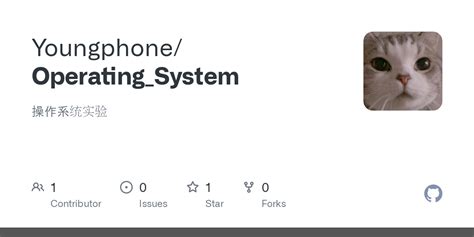 GitHub Youngphone Operating System 操作系统实验