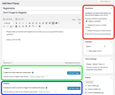 How To Create A Quick And Easy Wordpress Popup Form Ninja Forms