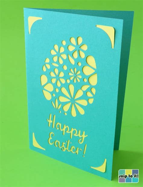 Super Easy Easter Insert Cards No Kits Or Glue Snip To It