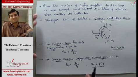 211 Unbiased And Biased Transistor Pptx