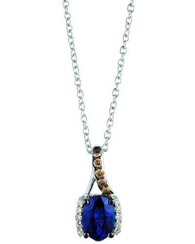 Blue Le Vian Necklaces For Women Lyst