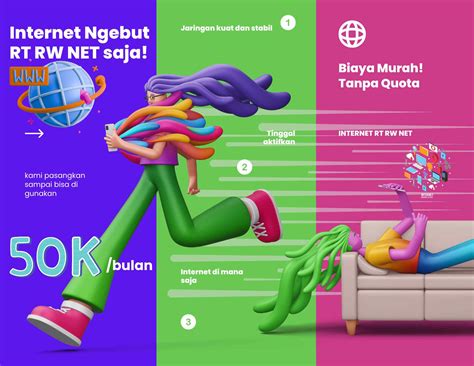 Brosur Rt Rw Net Rahasia Sukses Promosi Bisnis Internet Di Era Digital