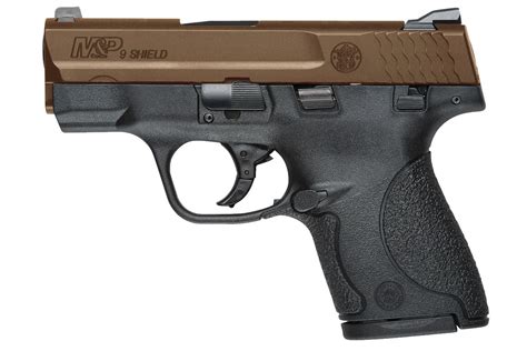 Smith And Wesson Mandp9 Shield 9mm Centerfire Pistol With Thumb Safety And