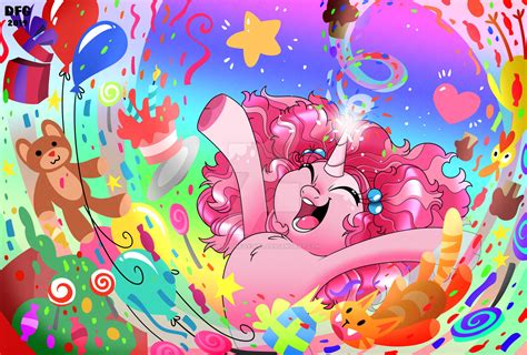 Pinkie Pie Mlp Re Design Concept Art By Dragonfoxgirl On Deviantart