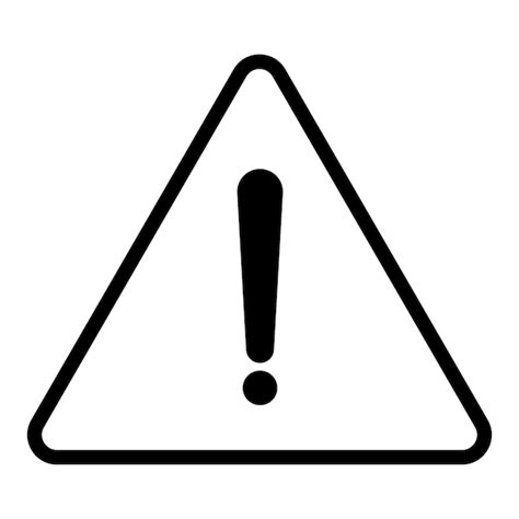 Premium Vector Exclamation Mark Icon