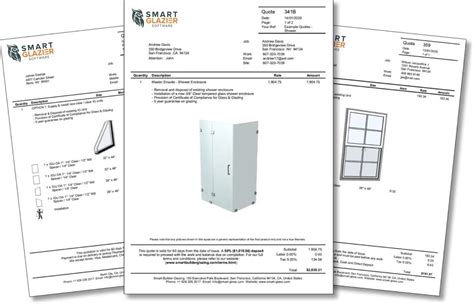 Glass Software For Installers Smart Glazier Software Glazier Tools