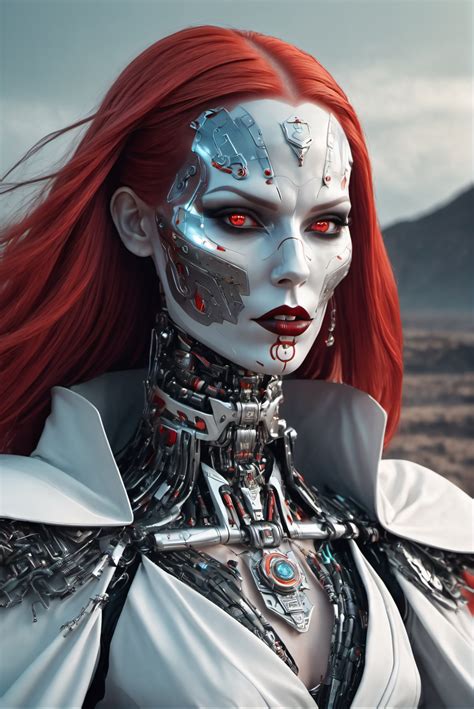 Download Ai Generated Vampire Cyborg Royalty Free Stock Illustration