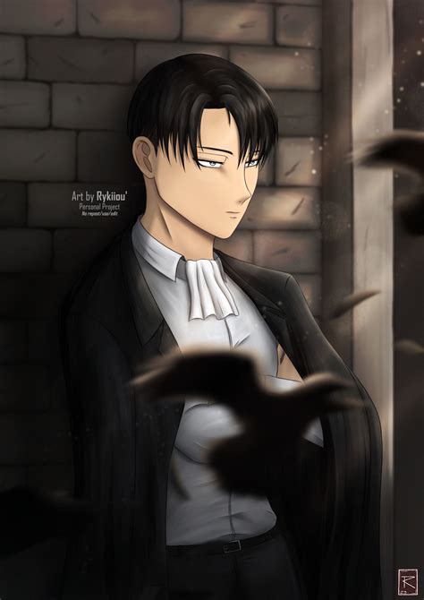 Artstation Aot Levi Ackerman 💚