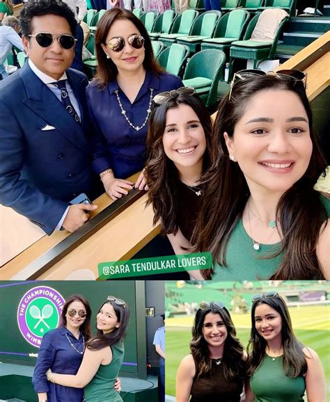 Sara Sara Tendulkar Spotted At Wimbledon 2025💚💚💚 Sachintendulkar