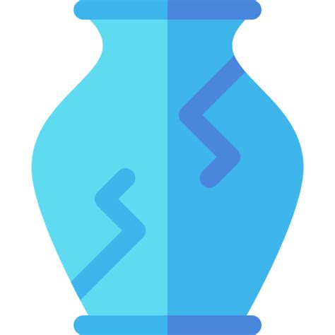 Vase Basic Rounded Flat Icon