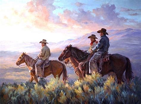 Arte Y Actividad Cultural Pinturas De Vaqueros Cuadros De Shawn Cameron
