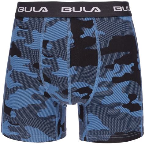 Bula Bula Print Boxer Мъжки боксерки синьо Sportisimobg