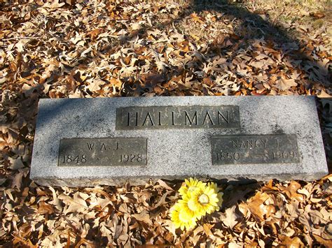 William Andrew Jackson Hallman Jr 1848 1928 Find A Grave Memorial