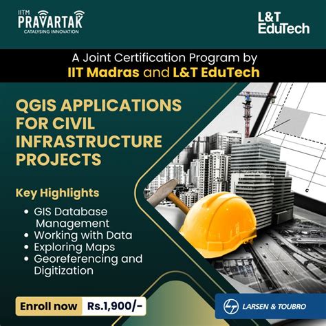 Landt Edutech On Linkedin Lnt Lntedutech Civilengineering Gis Qgis Infrastructure