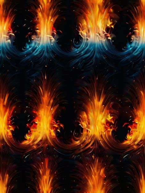 Premium Photo Fire Gradient Background