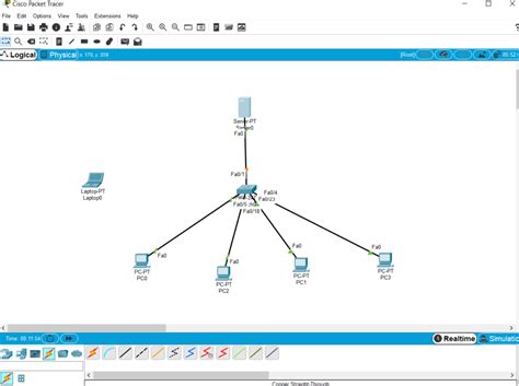 configurer facilement un serveur dhcp sous cisco packet tracer gandal