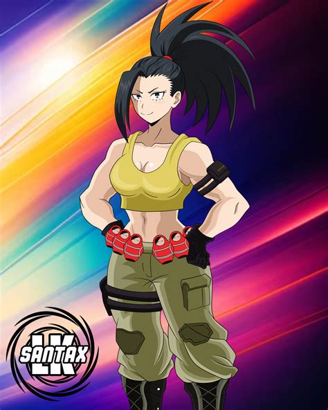 Yaoyorozu Momo Cosplay By Santxlk On Deviantart
