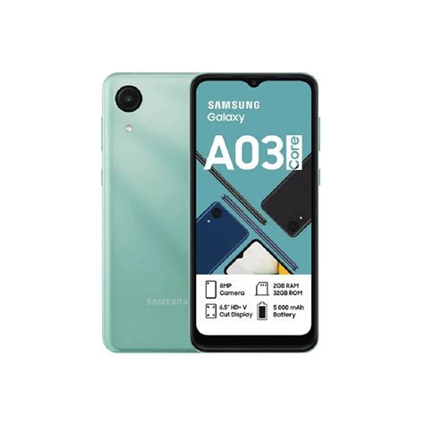 Smartphone Galaxy A03 Core 232go Menthe Samsung Gsmsama032flgda