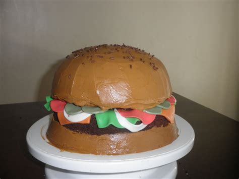 Cakes By D Giant Hamburger