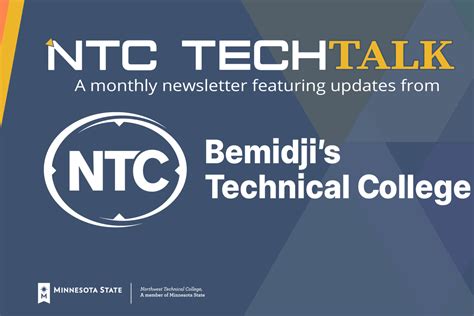Sign Up For Ntcs Monthly Newsletter Ntc Techtalk News Northwest