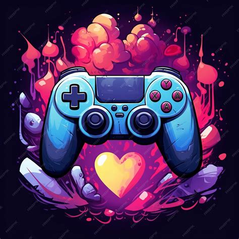 Premium Vector Gaming Controller Illustration