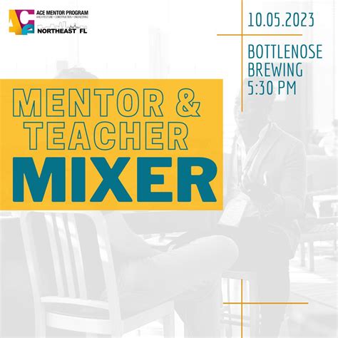 Ace Mentor Program Of Northeast Florida Inc On Linkedin Mentormixer Ace Mentorsmatter