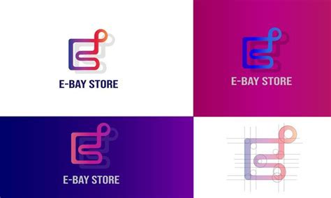 Ebay Store Logo In 4 Colors And Font Styles