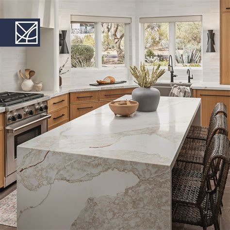 Moon Valley Kitchen Countertop White Quartz With Gold Veins Vadara
