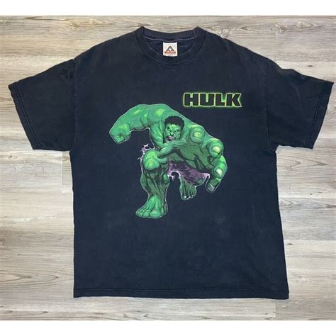 Vintage The Incredible Hulk Marvel Comics T Shirt Gem