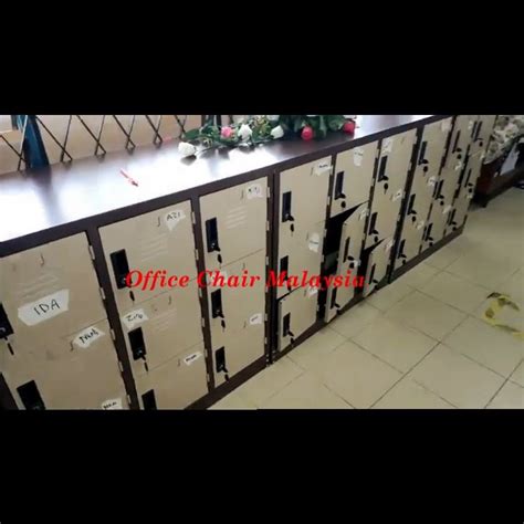 Half Height 6 9 Compartment Steel Locker Office Steel Cabinet Almari Besi Berkunci Lazada