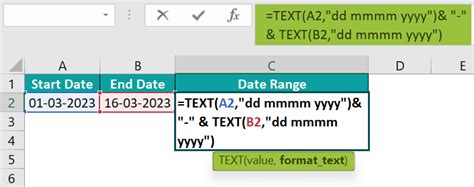 Date Range In Excel What Is It How To Use Examples Template