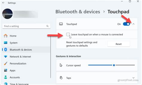How To Disable The Touchpad On Windows 11