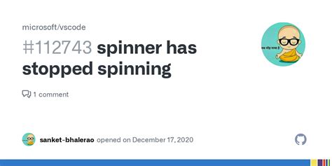 Spinner Has Stopped Spinning Issue Microsoft Vscode GitHub