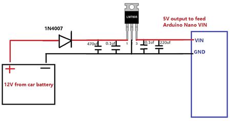 Convert 12v To 5v By Using 7805 Or Using Resistor Page 2 General Electronics Arduino Forum