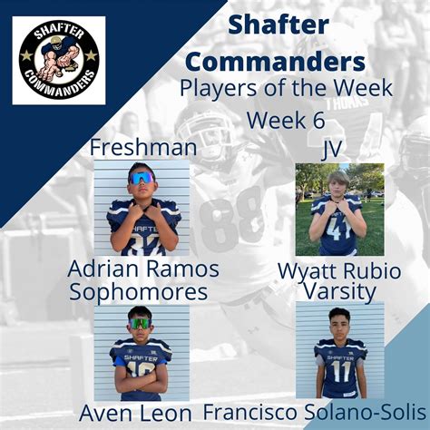 Shafter Commanders