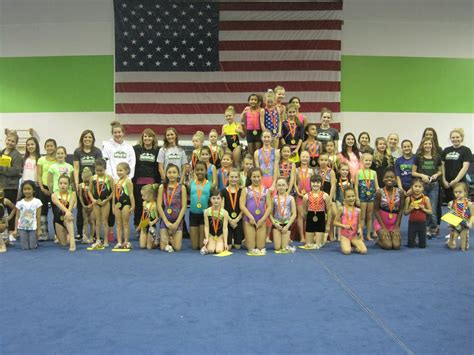 In The Hartland Lias First Gymnastics Meet