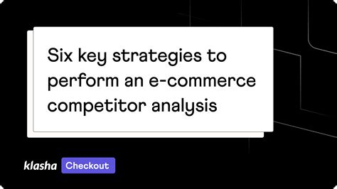 How To Perform An E Commerce Competitor Analysis