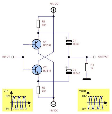 Roel Arits Electronics Hobby Shack Transistor As A Buffer Hobby
