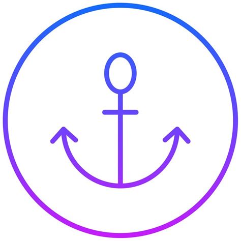 Premium Vector Anchor Vector Illustration