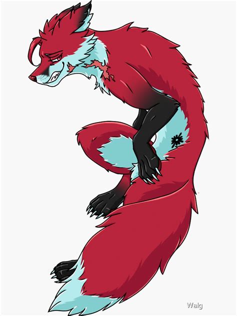 Seven Deadly Sins Ban Fox Illustration Sticker For Sale By Walg