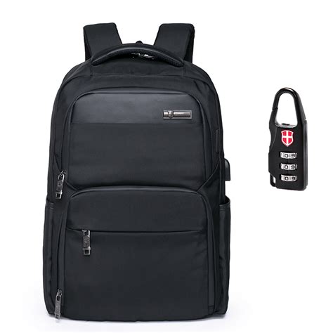 Mochila Bolsa Executiva Moda Masculina Feminina Notebook Cadeado